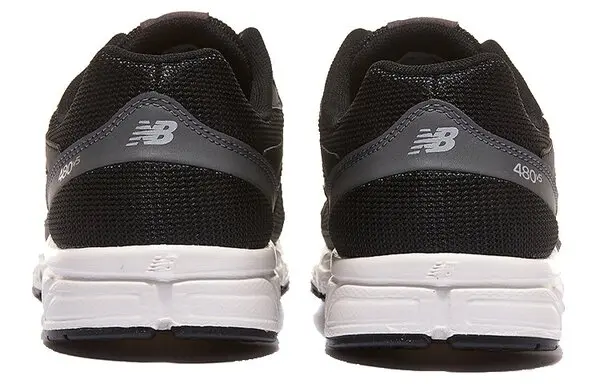 NEW BALANCE 480 Lace-up Sneakers - Black/white