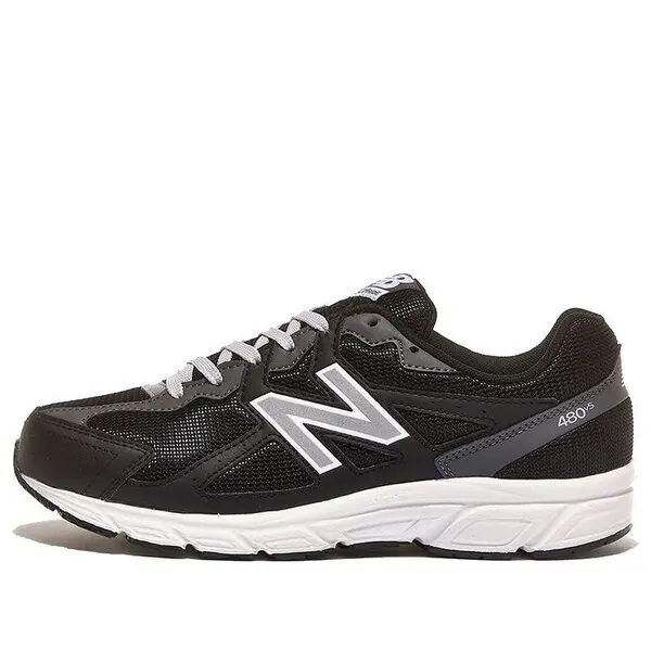 NEW BALANCE 480 Lace-up Sneakers - Black/white