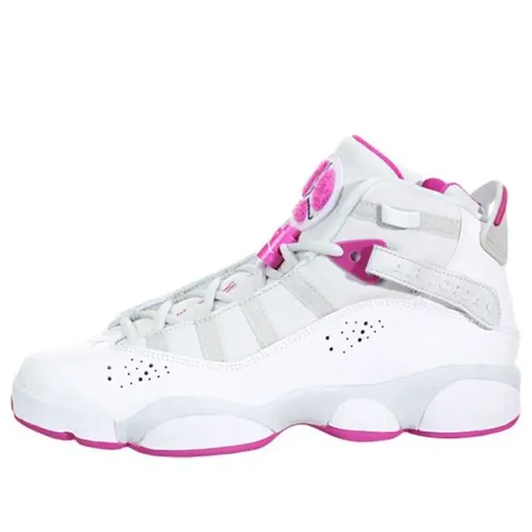 JORDAN 6 Rings "platinum Fuchsia - Grey
