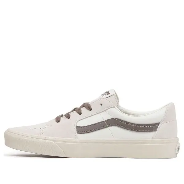 VANS Sk8 Low-top Sneakers - White/brown