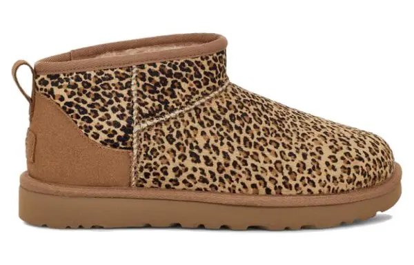 UGG Ultra Mini Speckles Ankle Boots - Brown