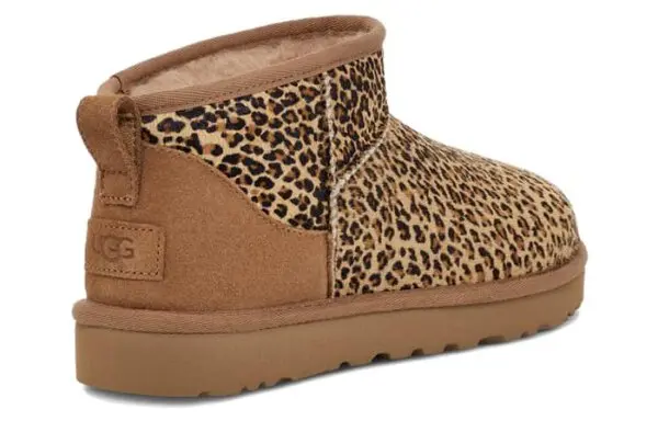 UGG Ultra Mini Speckles Ankle Boots - Brown