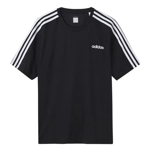 Adidas D2m Tee Athleisure Casual Sports Short Sleeve - Black