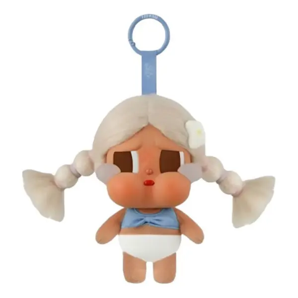 POP MART Crybaby Vacation Mode On Series Vinyl Plush Pendant 'chilling On The Beach - Multi-color