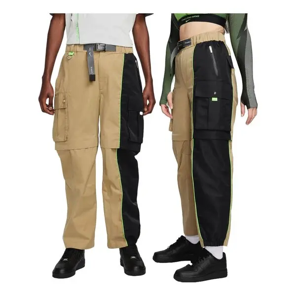 Nike X Feng Chen Wang Pro Convertible Cargo Pants - Khaki/black