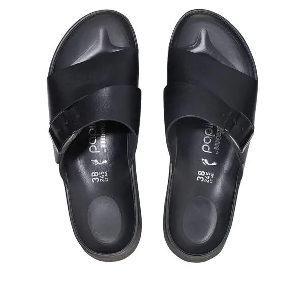BIRKENSTOCK Almina Leather Platform Sandals