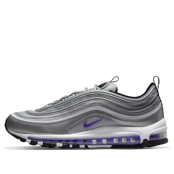 Nike Max 97 "silver Violet" Athletic Sneakers - Silver/violet