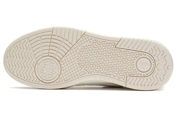 LI-NING Moon White Lace-up Sneakers - White/beige