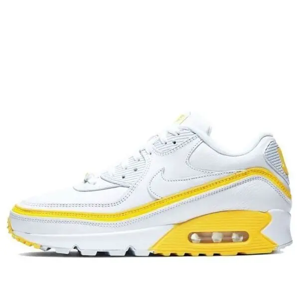 Nike X Undefeated Air Max 90 Sneakers - White/optic Yellow