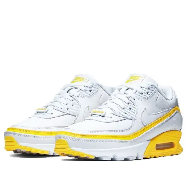 Nike X Undefeated Air Max 90 Sneakers - White/optic Yellow