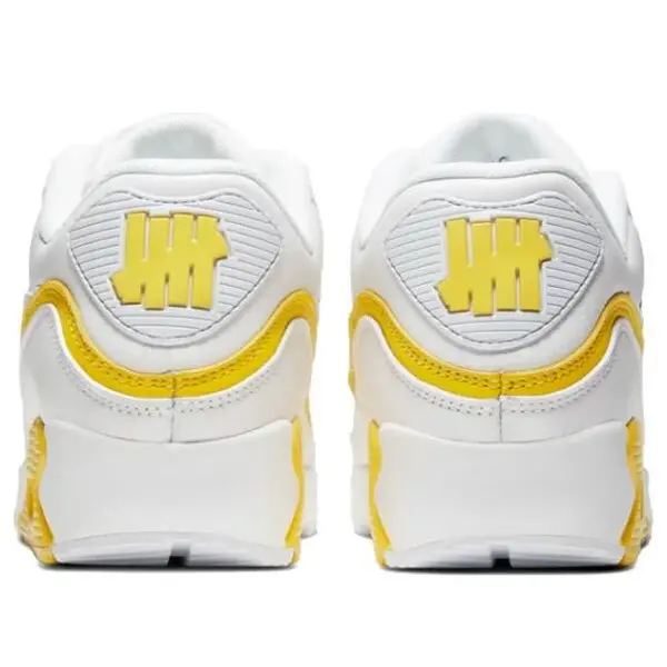 Nike X Undefeated Air Max 90 Sneakers - White/optic Yellow