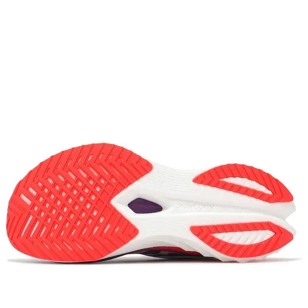 Saucony Endorphin Speed 4 Athletic Sneakers - White/violet