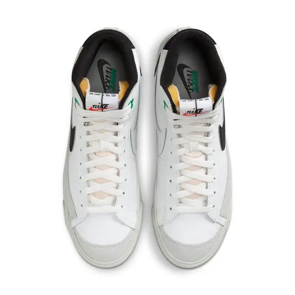 Nike Blazer Mid '77 High Top Sneakers - White/black-grey