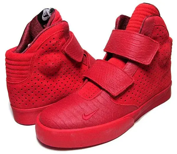 Nike Flystepper 2k3 " October" High-top Sneakers - Red