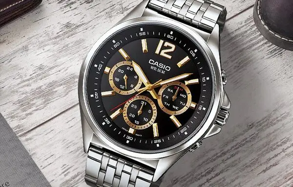 Casio Analog Stainless Steel Watch With Dial