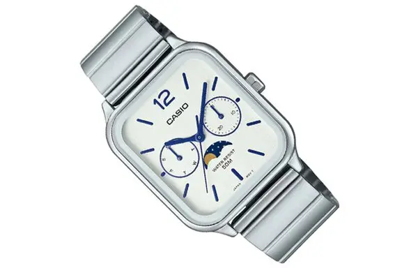 Casio Monophase Quartz Stainless Steel Watch