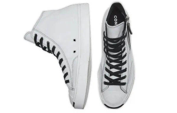 CONVERSE Jack Purcell Zip High Top Sneakers