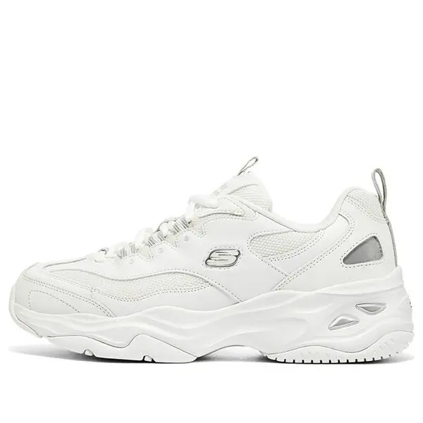 Sketchers D'lites 4.0 Sneakers - White/grey