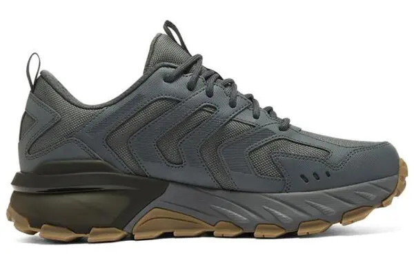 Sketchers Max Protect Athletic Sneakers - Grey/tan