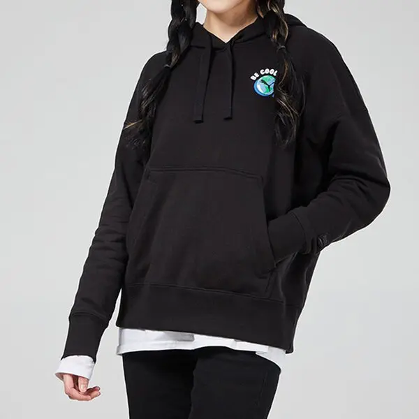 PUMA Downtown Graphic Hoodie - Black/blue/pink