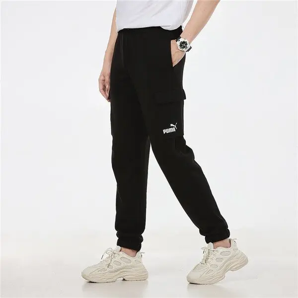 PUMA Running Training Breathable Knit Bundle Feet Sports Long Pants