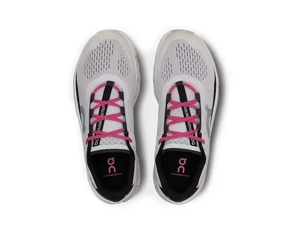 On Cloudmonster Sneakers - Frost/black