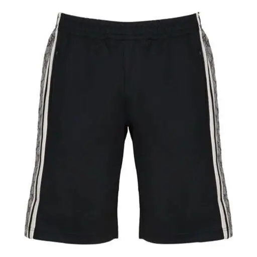 Gucci Gg Supreme Track Shorts - Black