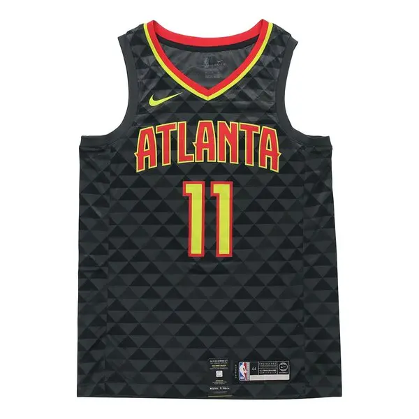 Nike Atlanta Hawks Basketball Jersey Trae Young Edition - Black