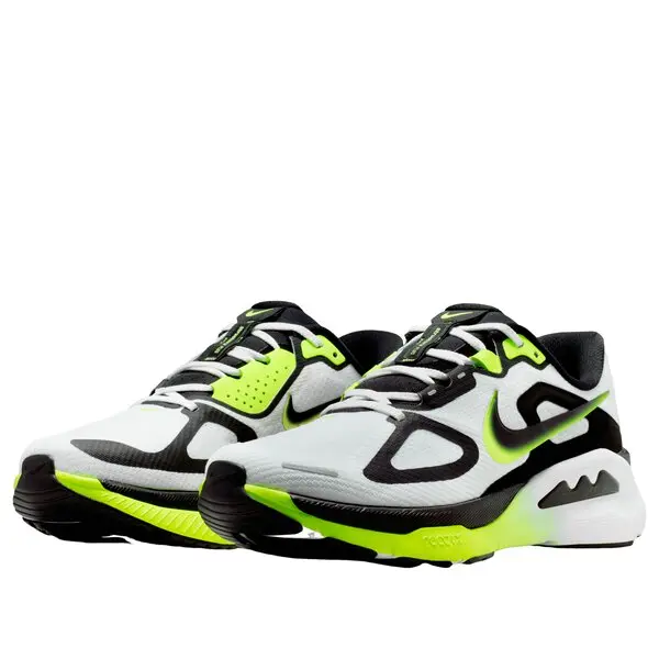Nike Structure Plus Athletic Sneakers - White/volt/black