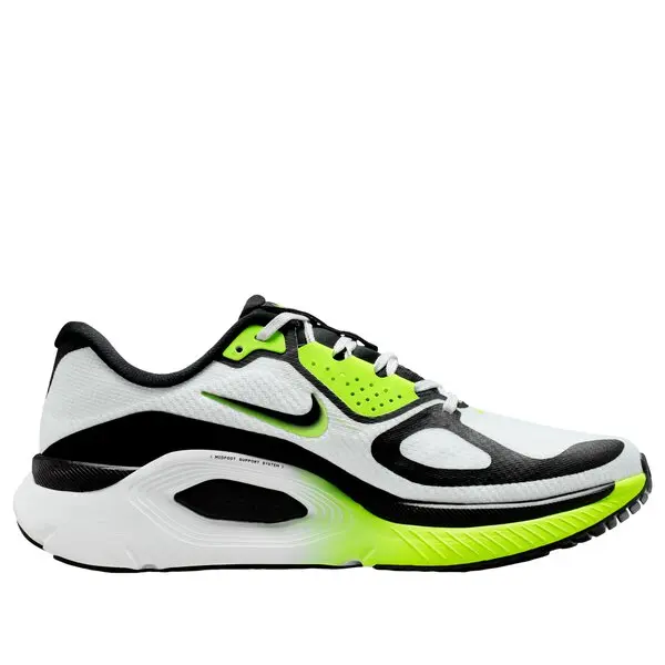 Nike Structure Plus Athletic Sneakers - White/volt/black