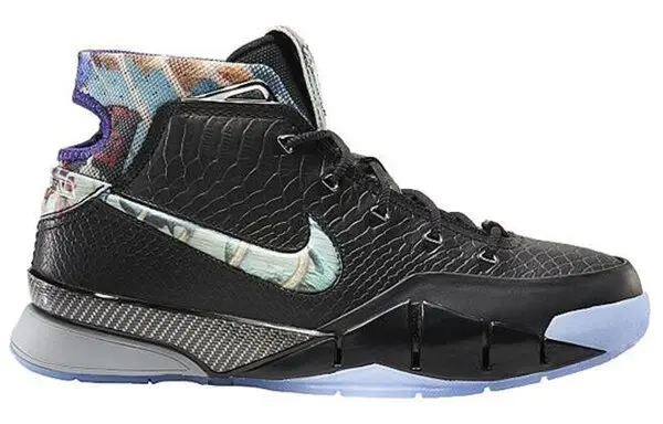 Nike Zoom Kobe 1 Prelude - Black/multi-color-wolf Grey