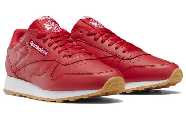REEBOK Classic Leather Vector Gum Sneakers - Red