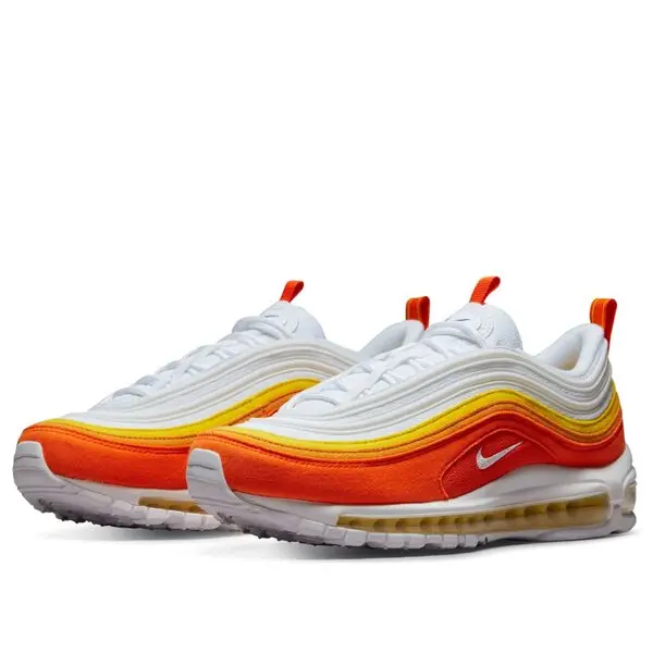 Nike Max 97 Athletic Club Sneakers - White/orange