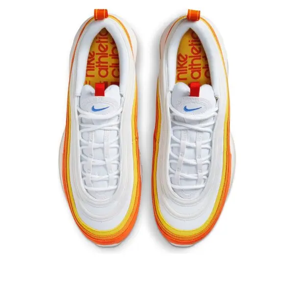 Nike Max 97 Athletic Club Sneakers - White/orange