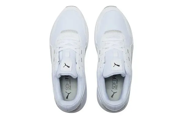 PUMA Future Runner Low Top Sneakers - White/grey