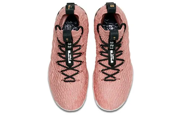 Nike Lebron 15 "hollywood" High Top Sneakers - Rust Pink