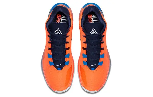 Nike Zoom Freak 1 "all Bros" Athletic Sneakers - Orange
