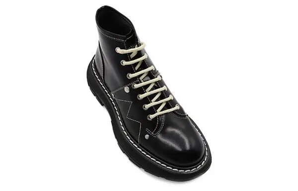 Alexander McQueen Tread Lace Up Boot