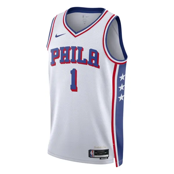Nike Dri-fit Nba Swingman Jersey 2023/24 Association Edition Philadelphia 76ers James Harden - White