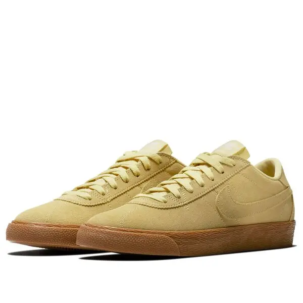 Nike Zoom Bruin Premium Se "lemon Wash" Skate Shoes - Yellow