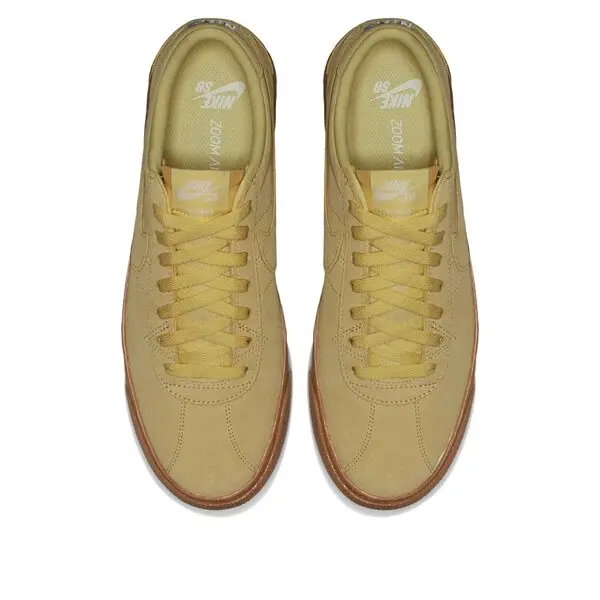 Nike Zoom Bruin Premium Se "lemon Wash" Skate Shoes - Yellow