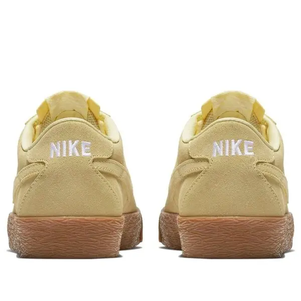 Nike Zoom Bruin Premium Se "lemon Wash" Skate Shoes - Yellow