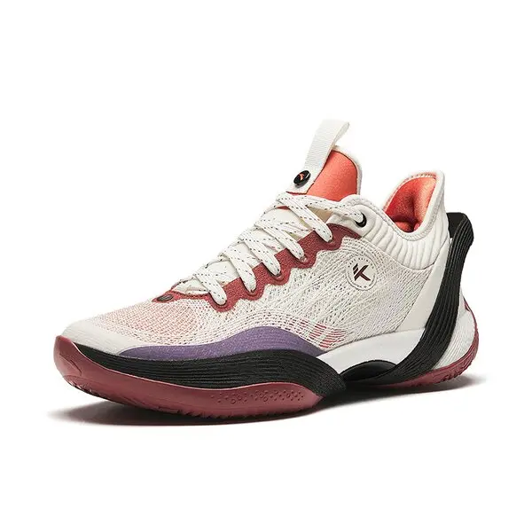 ANTA Three-pointer Rain 'rocco' Sneakers - Beige/black/red