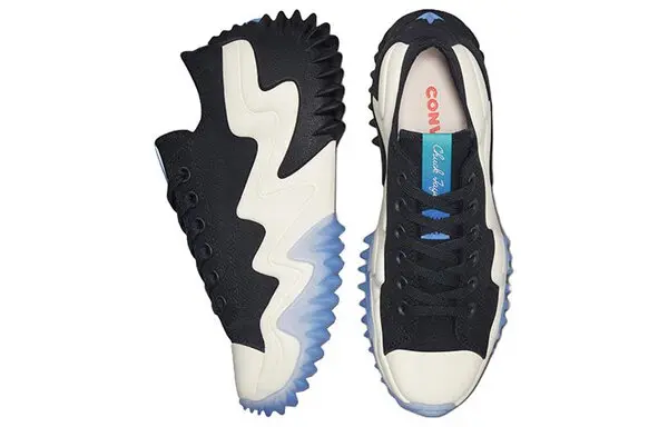 CONVERSE Run Star Motion Low Top Sneakers - Black/blue
