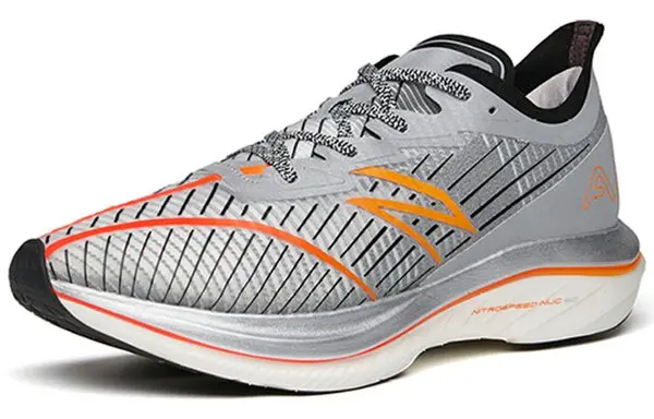 ANTA C202 Gt Marathon Running Shoes - Silver/black/orange