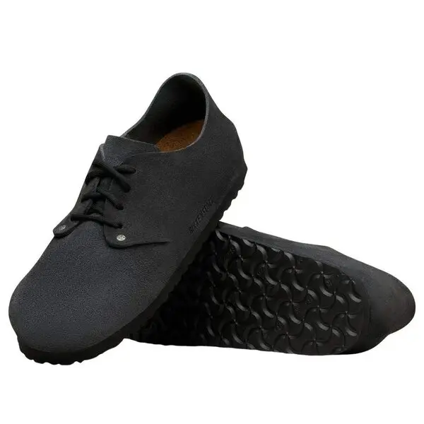 BIRKENSTOCK Maine Derby Shoes - Charcoal
