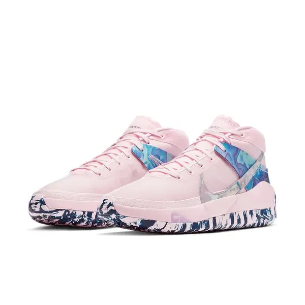 Nike Kd 13 Ep 'aunt Pearl' Mid Top Sneakers - Pink
