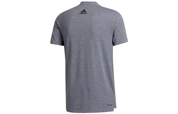 Adidas Three-bar Tee Logo Applique Short-sleeve Tee