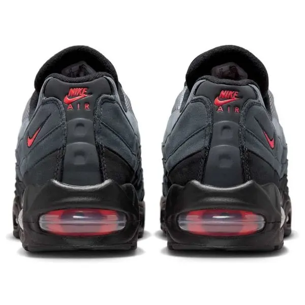 Nike Max 95 Og "big Bubble" Sneakers - Black/bright Crimson/anthracite