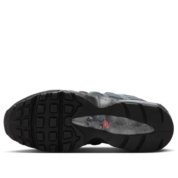 Nike Max 95 Og "big Bubble" Sneakers - Black/bright Crimson/anthracite